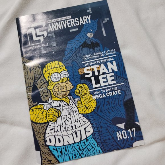 Loot Crate | Other | Loot Crate Magazine December 24 Anniversary No12 ...